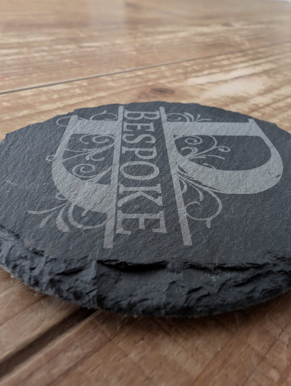 Monogram Slate Coasters (set of 2)