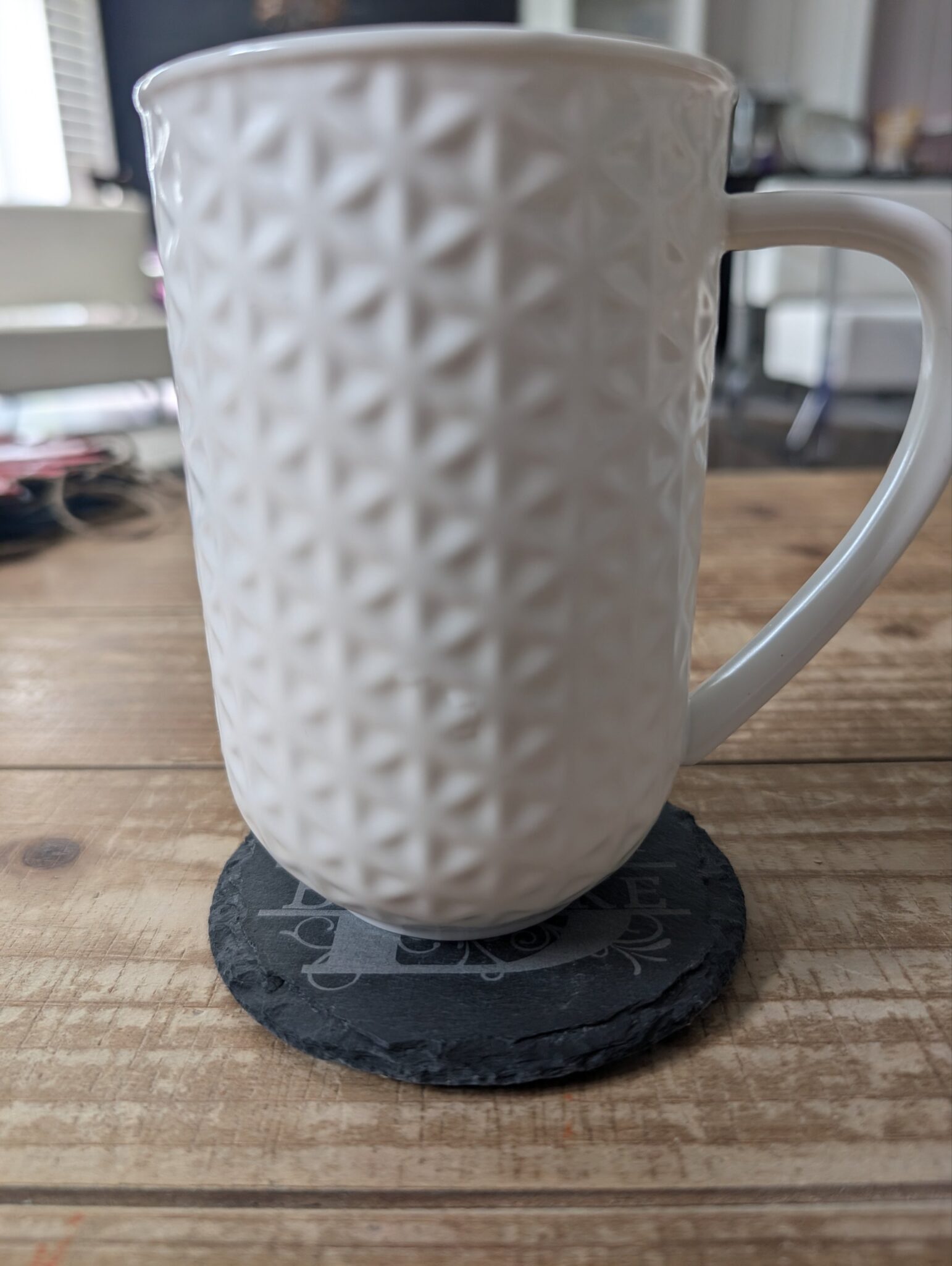Monogram Slate Coasters (set of 2)